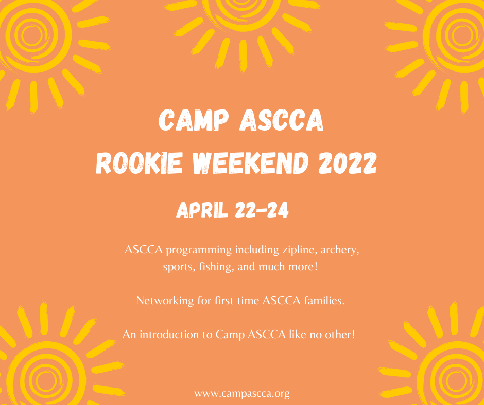 Camp ASCCA Rookie Weekend Camp 2022 - Camp ASCCA