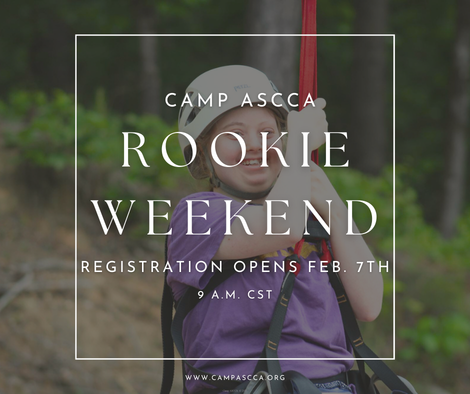 Rookie Weekend Registration - Camp ASCCA